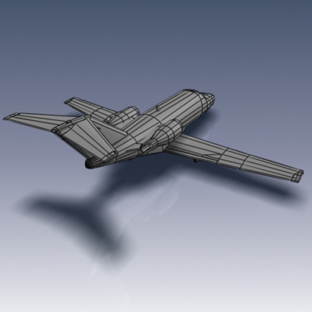 3ds Max Citation Cj1 Jets