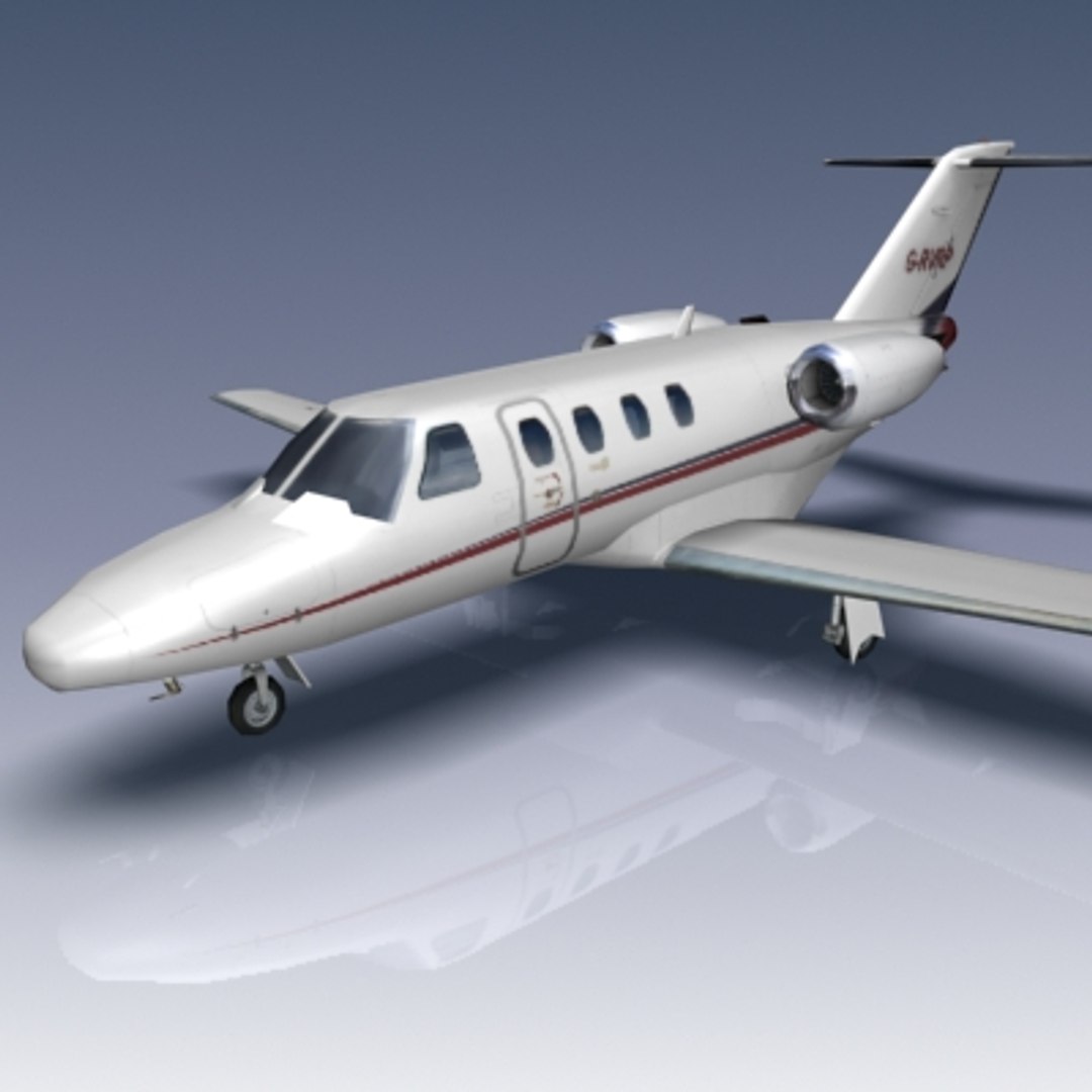 3ds Max Citation Cj1 Jets