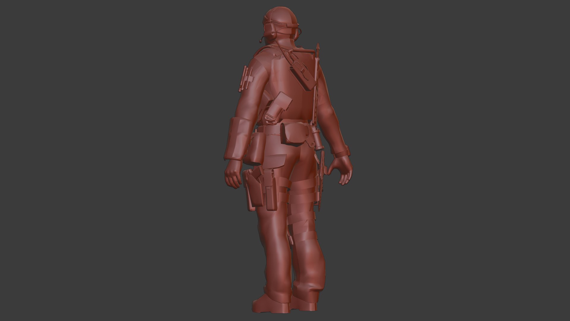 Tactical Spec Ops Soldier 3D Model High-Quality Rigged 3D Model ...