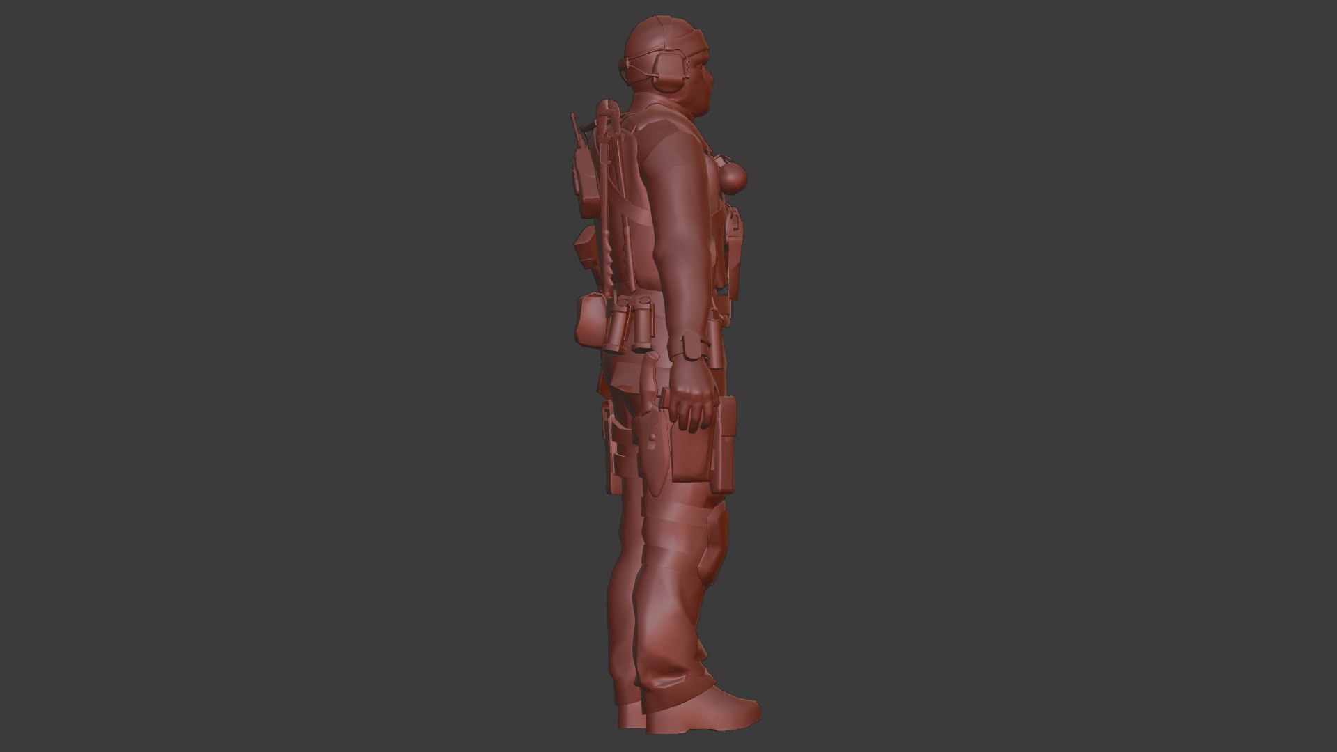 Tactical Spec Ops Soldier 3D Model High-Quality Rigged 3D Model ...