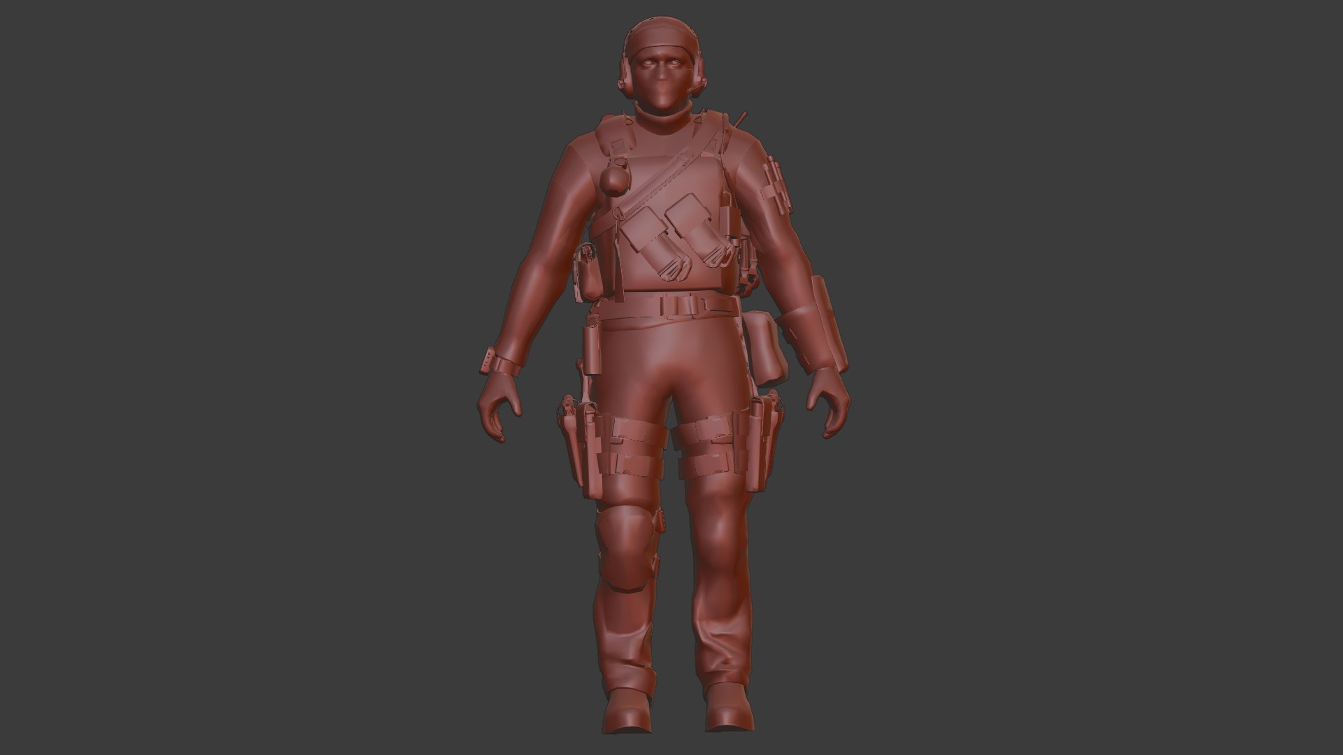 Tactical Spec Ops Soldier 3D Model High-Quality Rigged 3D Model ...