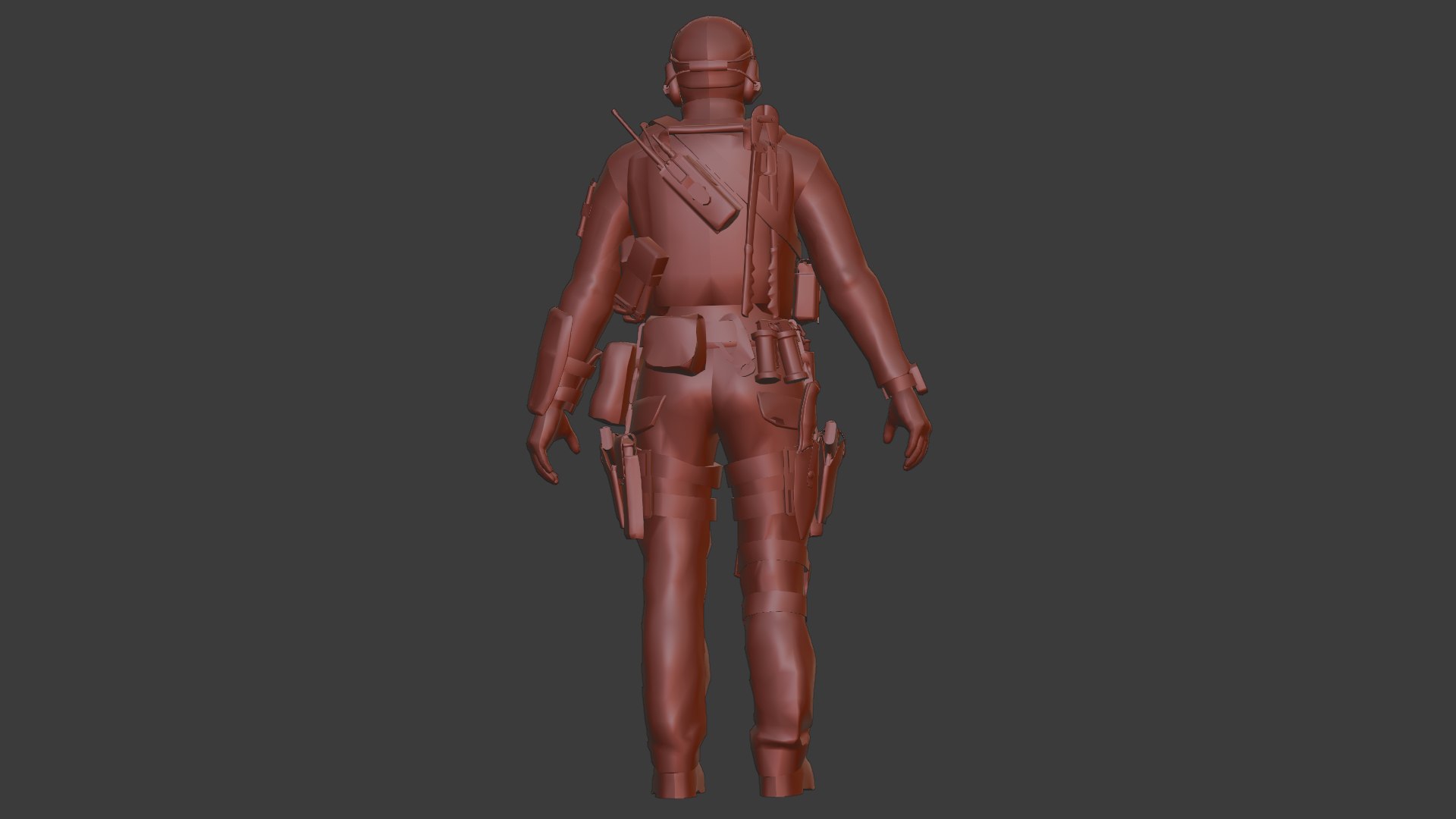 Tactical Spec Ops Soldier 3D Model High-Quality Rigged 3D Model ...
