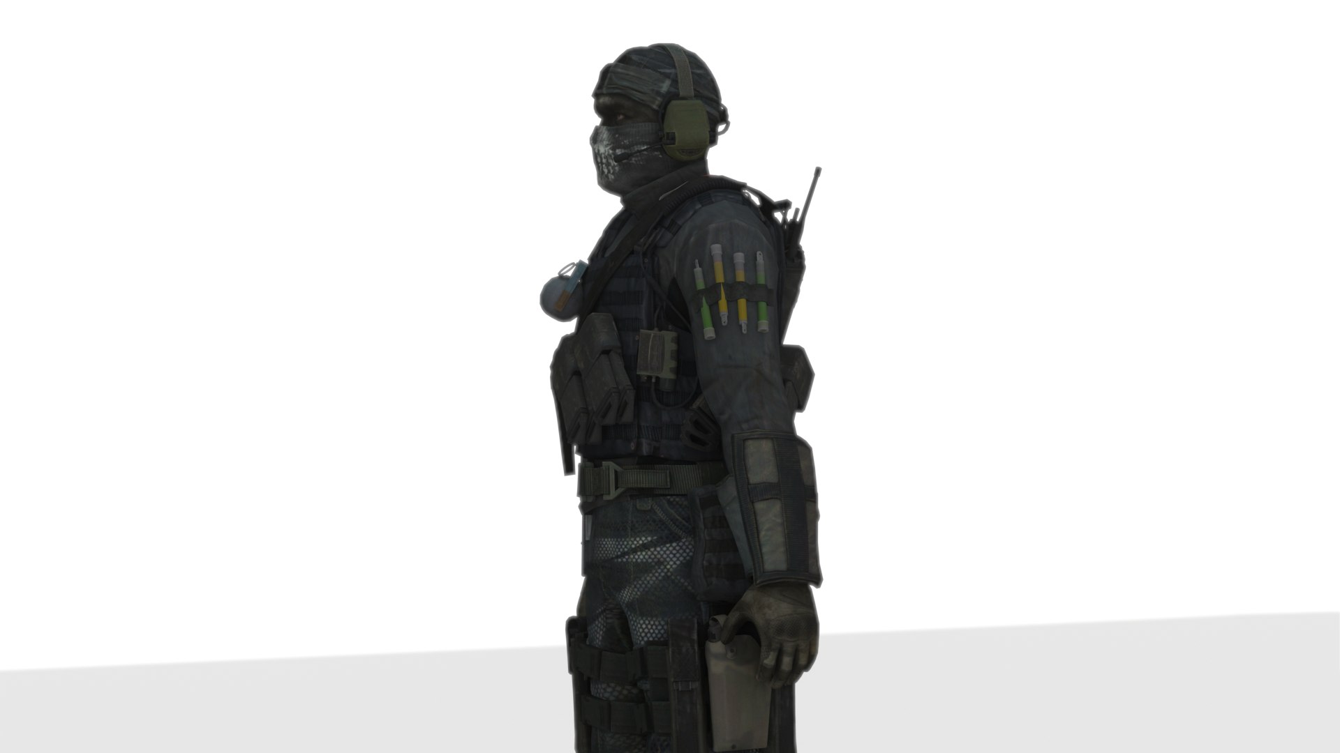 Tactical Spec Ops Soldier 3D Model High-Quality Rigged 3D Model ...