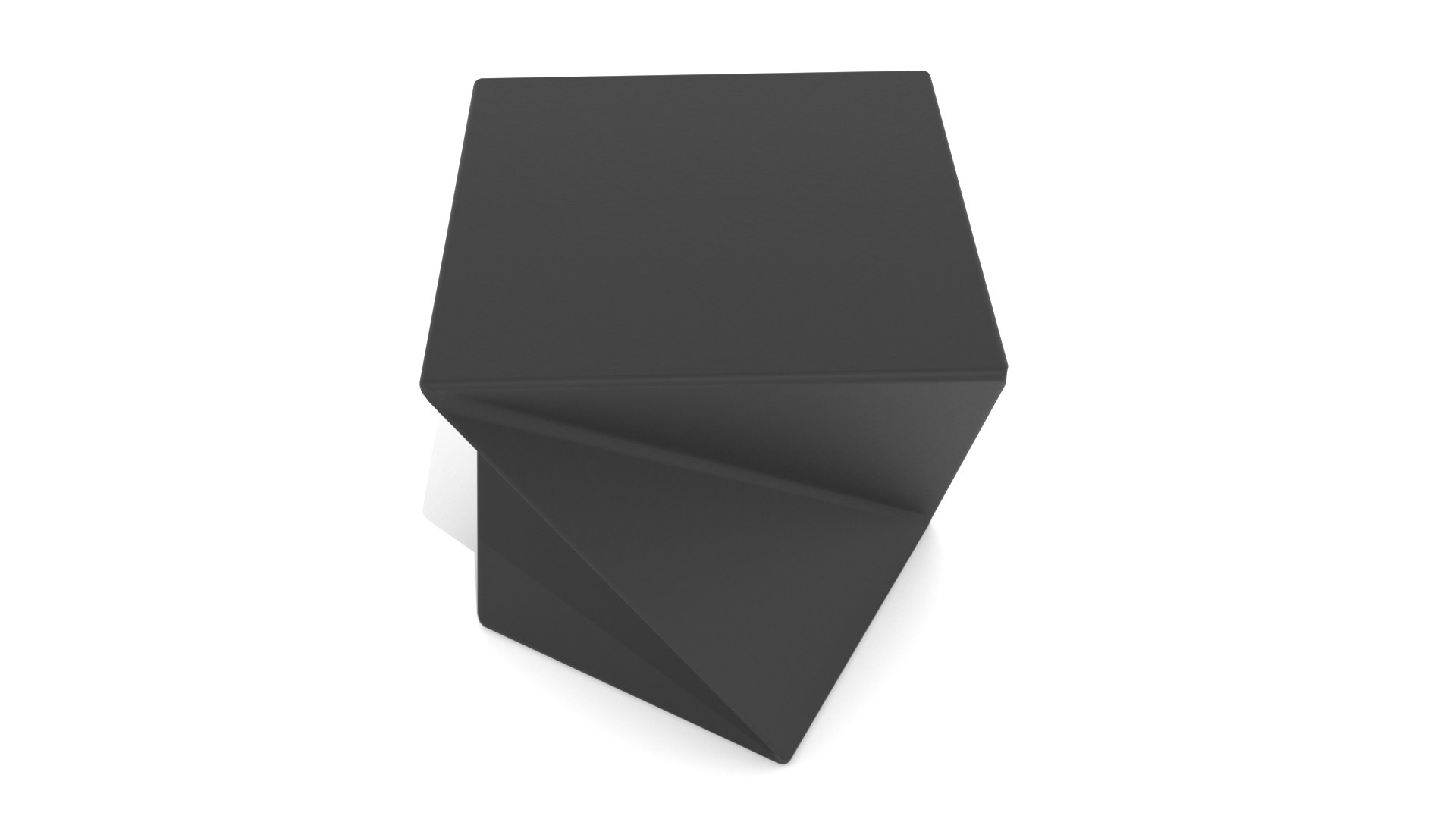 Modern Abstract Twisted Cube 3D Model - TurboSquid 1264006