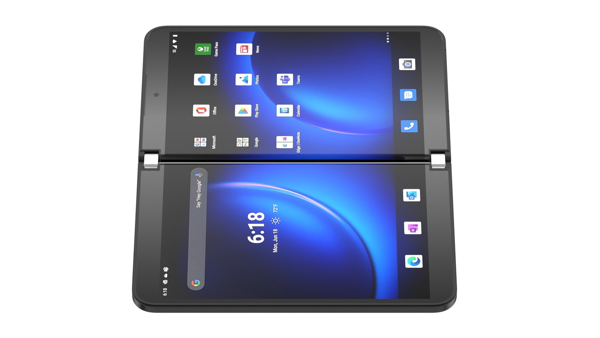 3D Microsoft Surface Duo 2 Black - TurboSquid 2144164