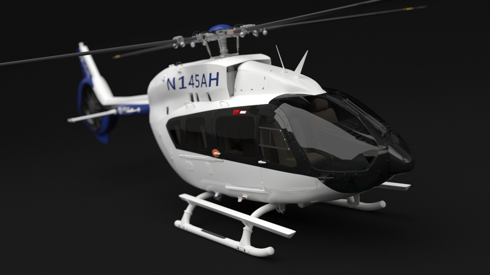 Airbus H145 Model - TurboSquid 1627781