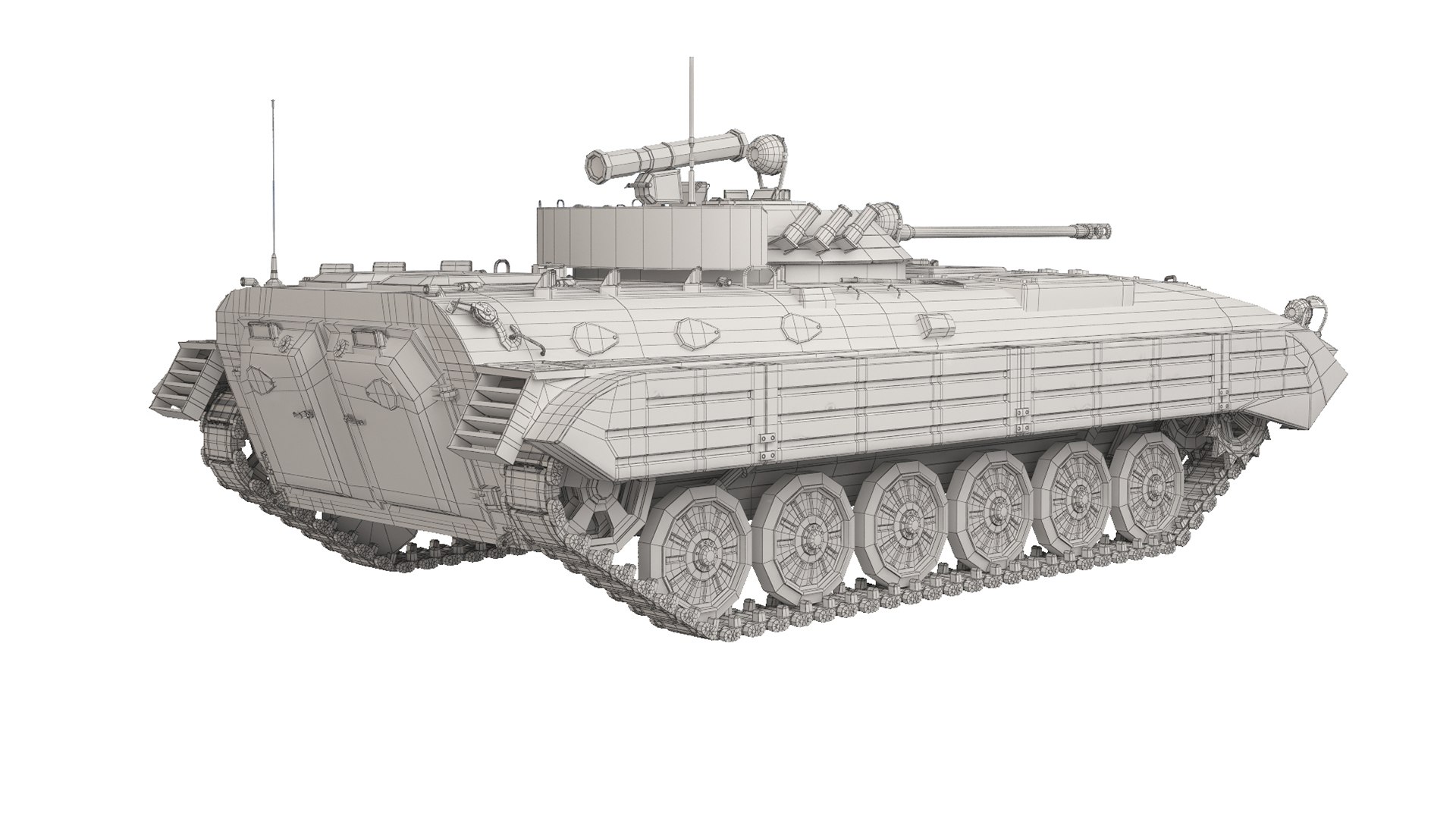 BMP 2 1982 3D Model - TurboSquid 1888523