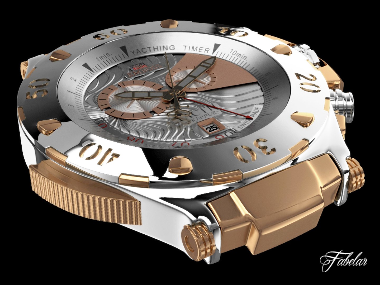 3d Emboss Watch