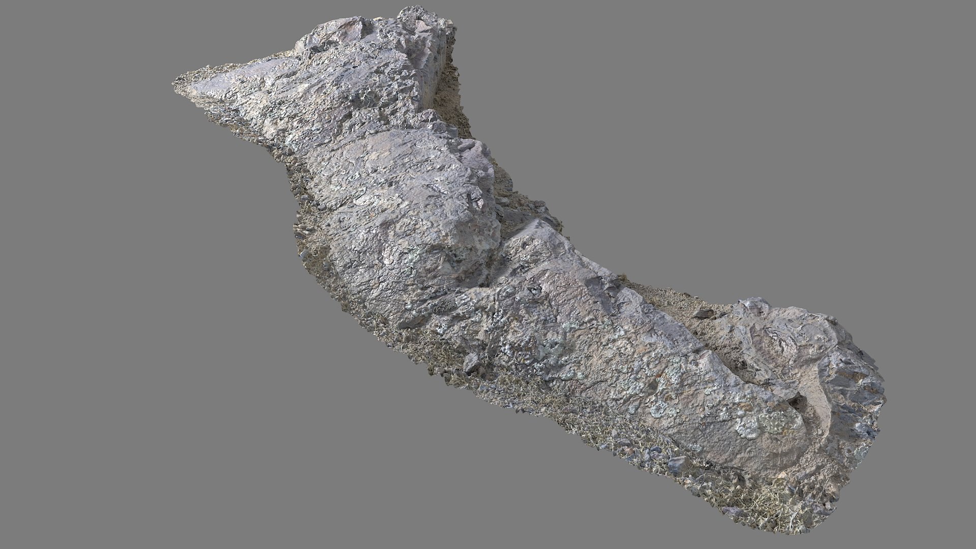 Assembly Ground Rock 22 3D Model - TurboSquid 2003744