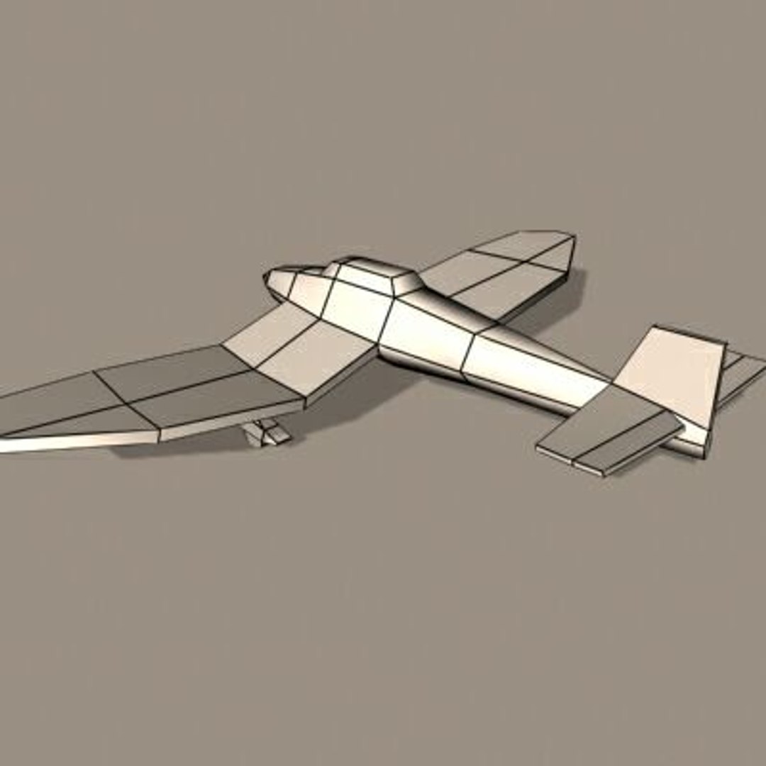 3d Model 5 German Aircraft Plane