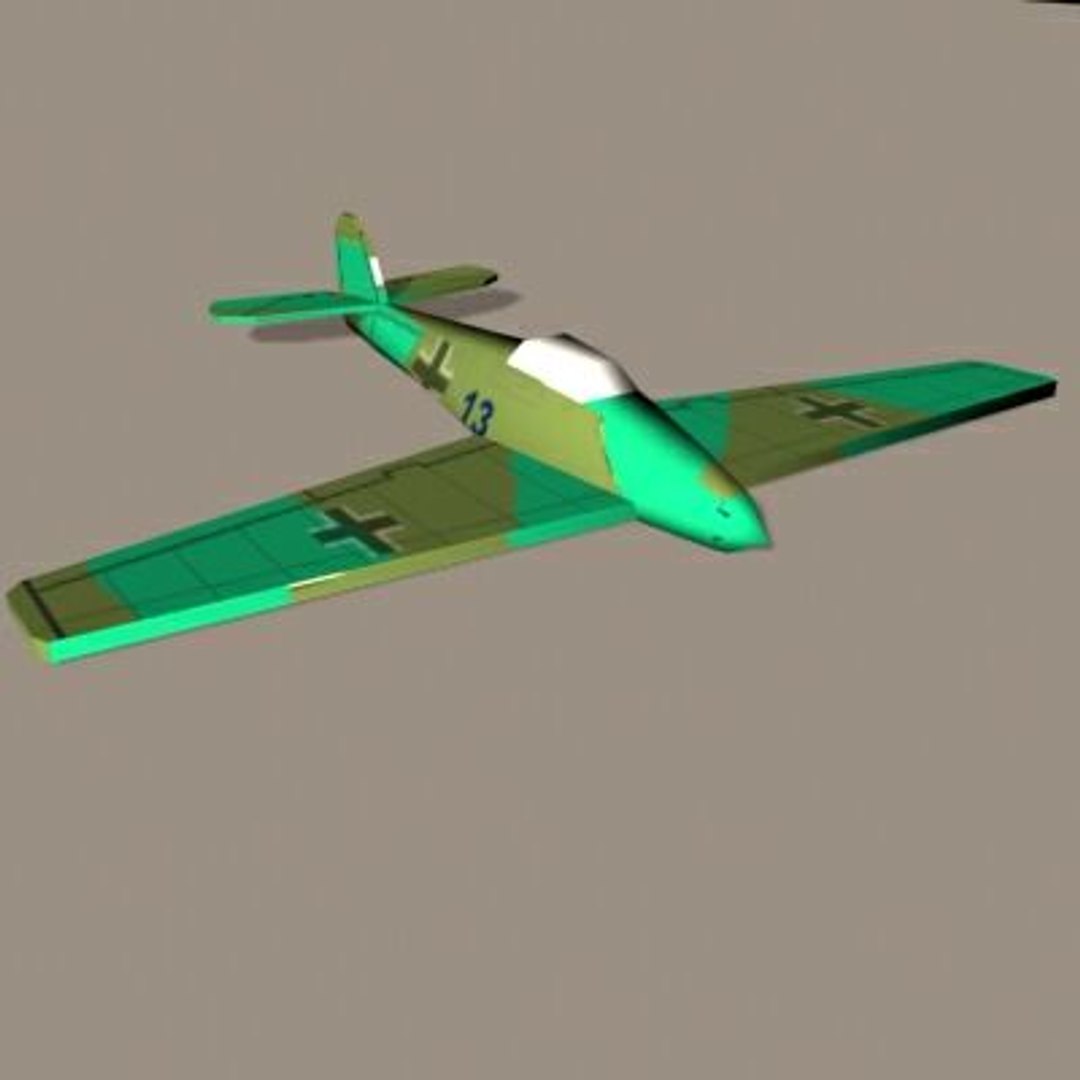 3d Model 5 German Aircraft Plane