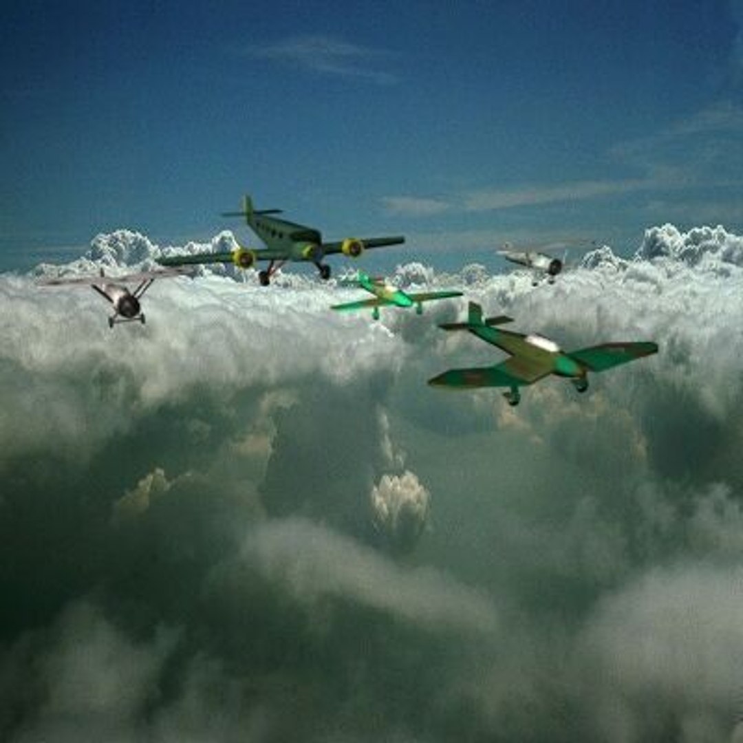 3d Model 5 German Aircraft Plane