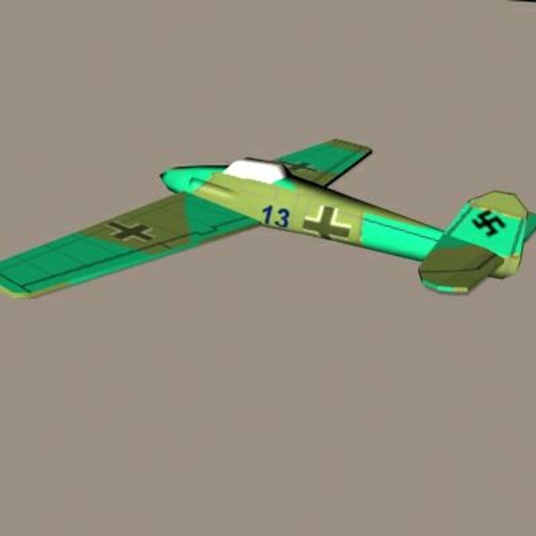 3d Model 5 German Aircraft Plane