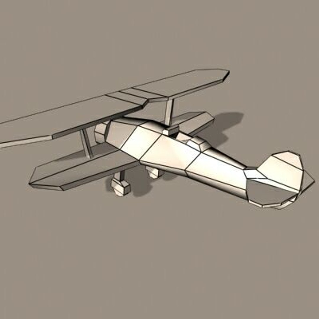 3d Model 5 German Aircraft Plane