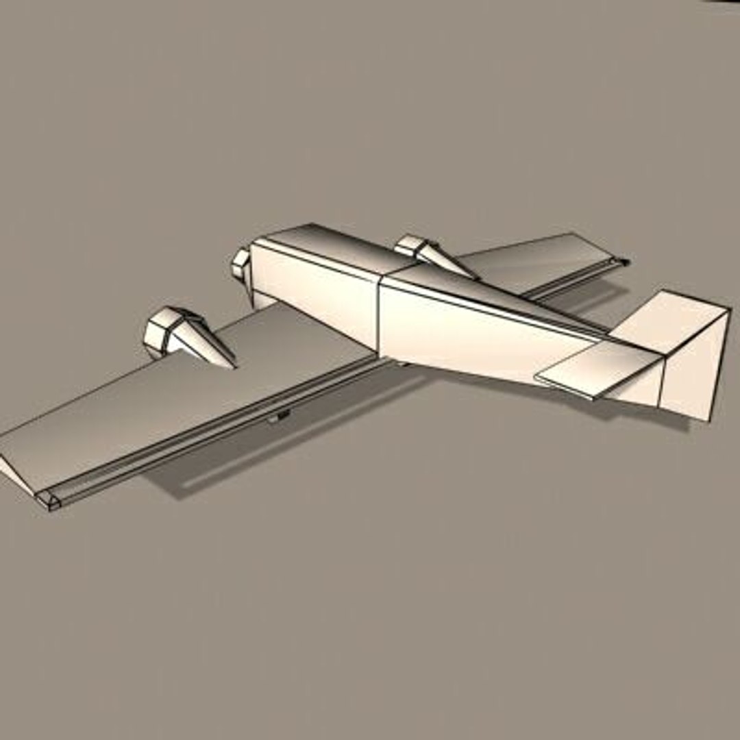 3d Model 5 German Aircraft Plane