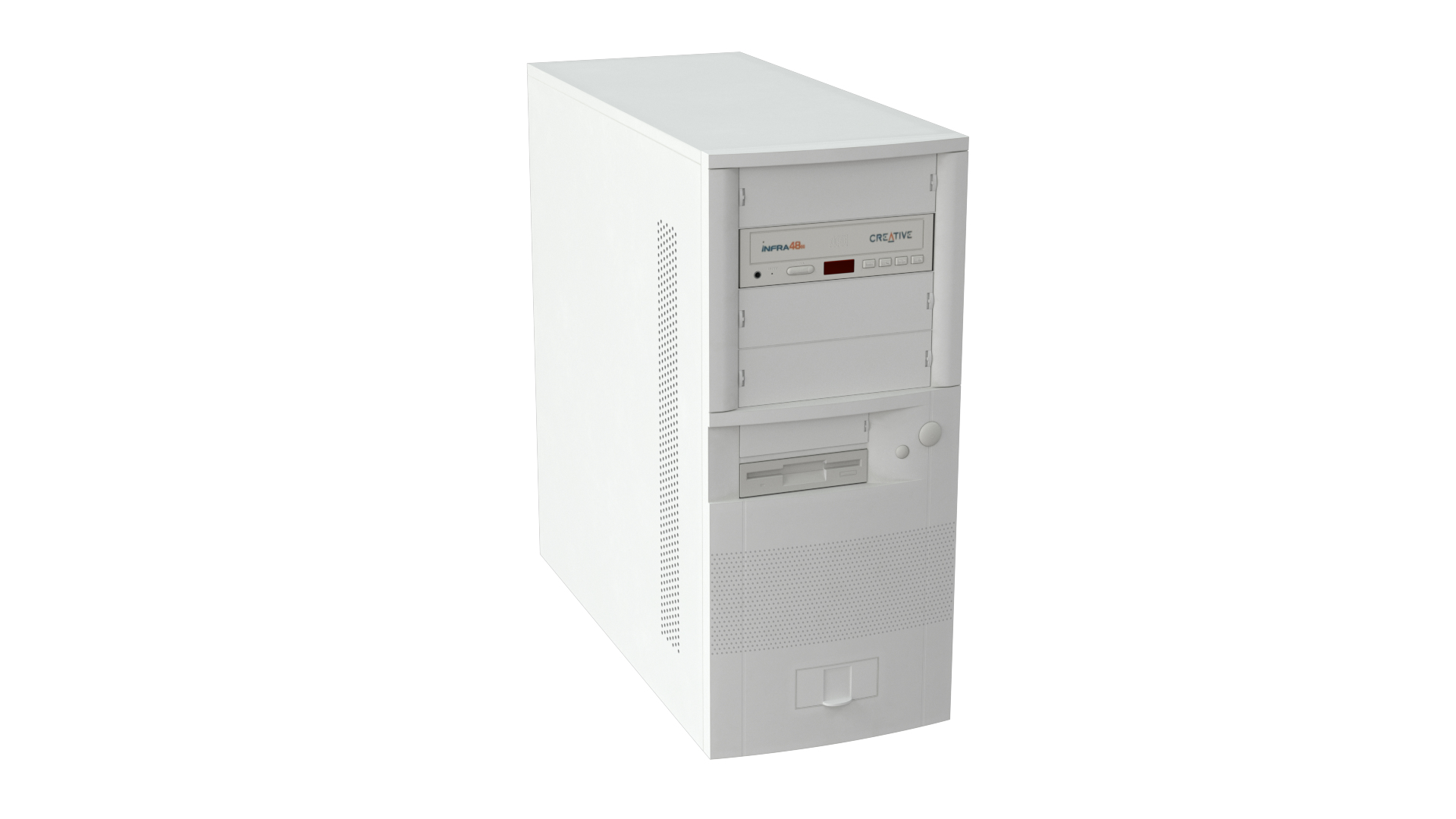 Old PC Case Tower 3D Model - TurboSquid 2259347