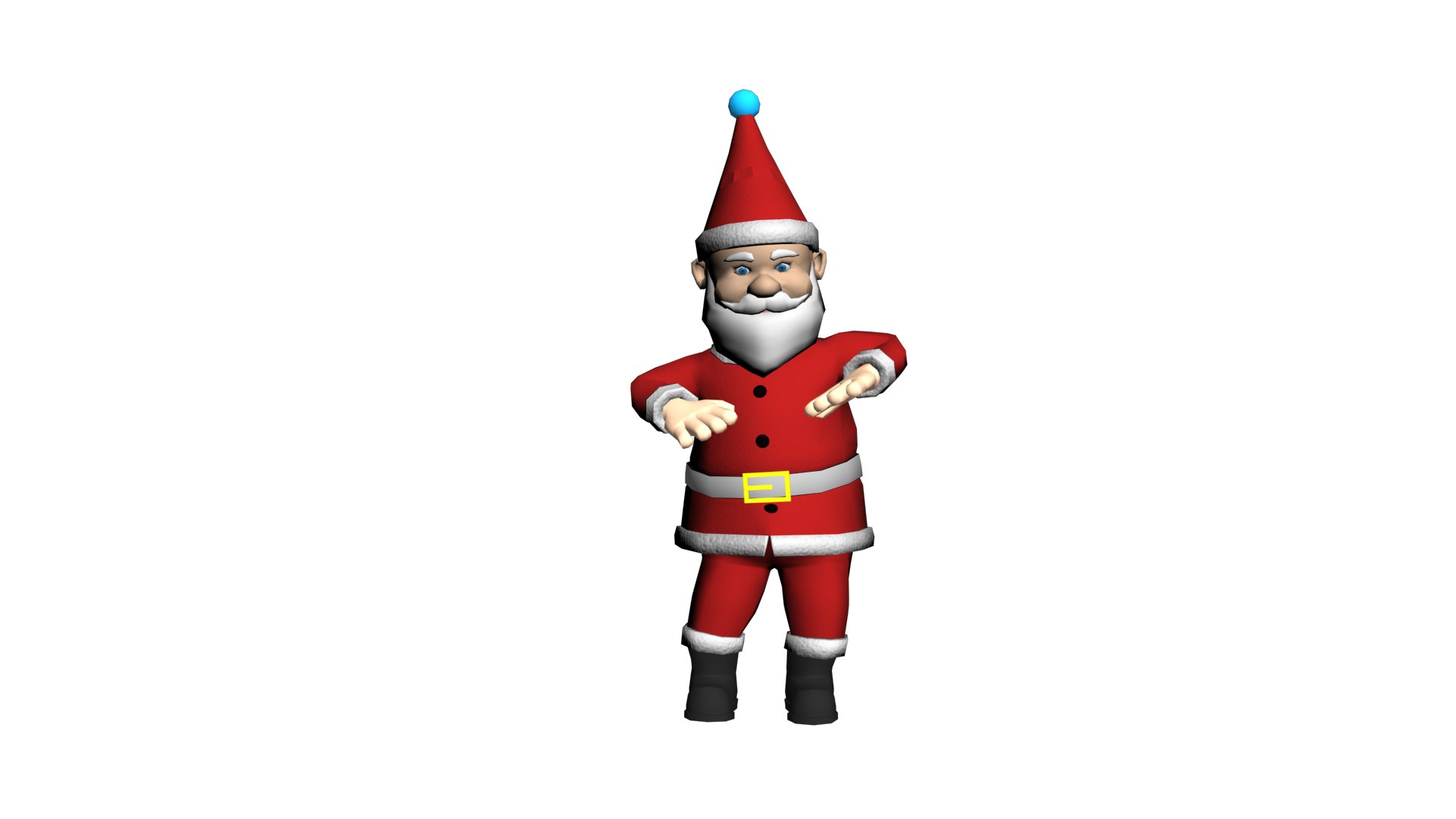 3D Santa Claus Christmas Dance Animated 3D Model - TurboSquid 2161926
