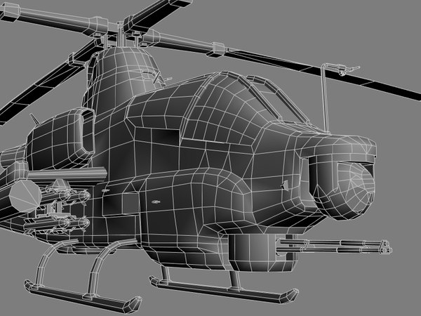 max ah-1z viper cobra helicopter