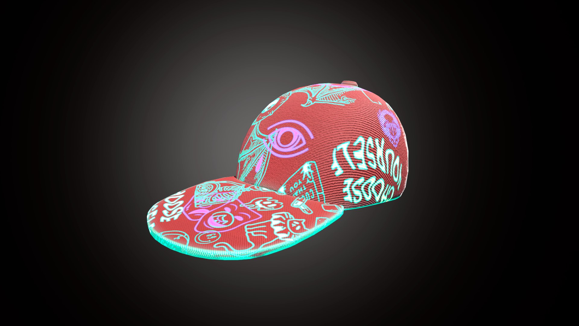 3D Glowing Cap Model - TurboSquid 2392265