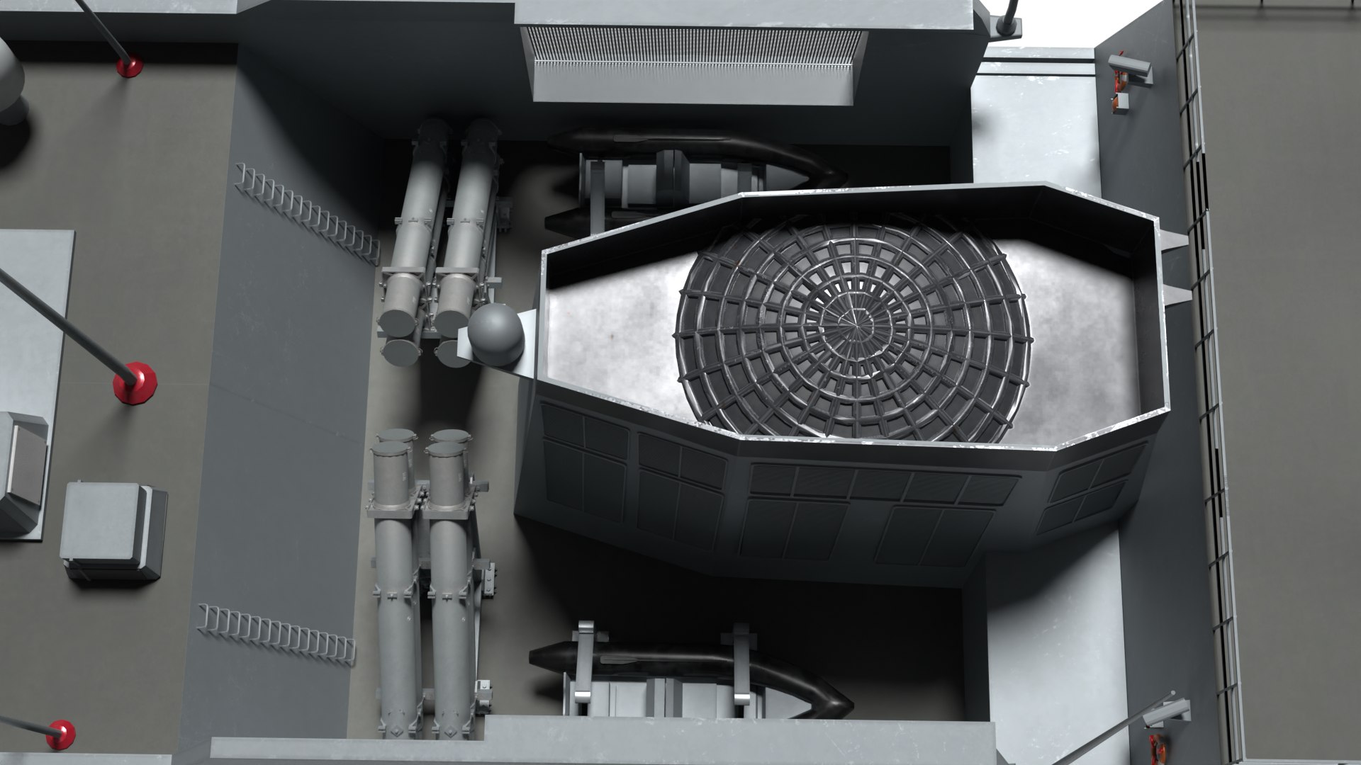 3D Korean Frigate FFG-3 - TurboSquid 2200765