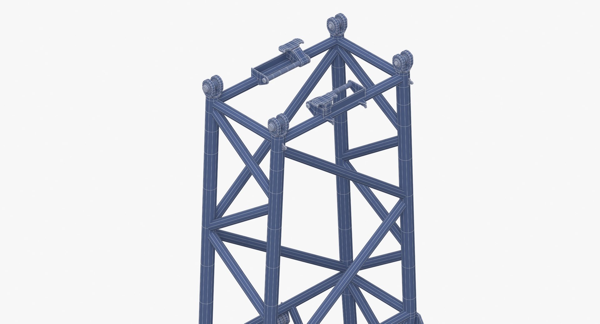 Crane Wa Frame 2 3D Model - TurboSquid 1710529