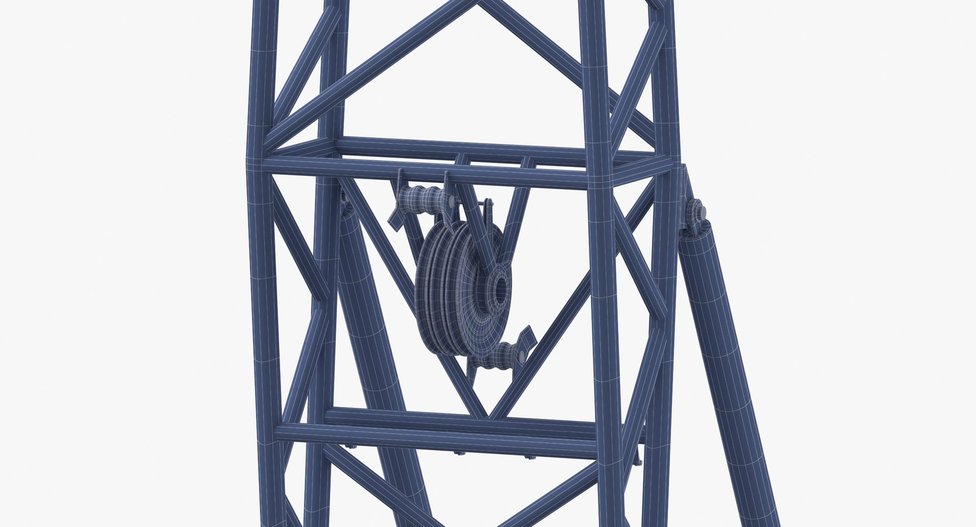Crane Wa Frame 2 3D Model - TurboSquid 1710529