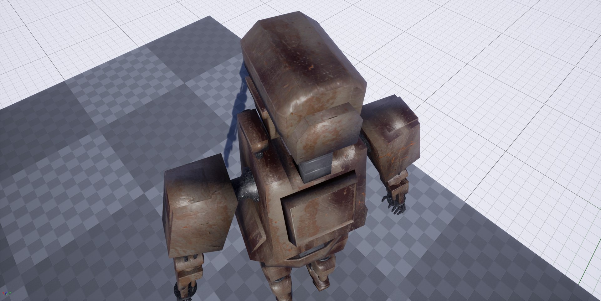 3D Post-Apocalyptic Robot Model - TurboSquid 2141385