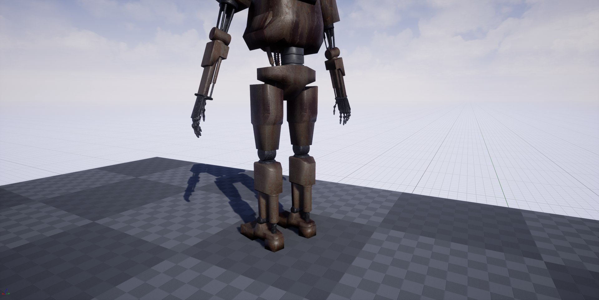 3D Post-Apocalyptic Robot Model - TurboSquid 2141385