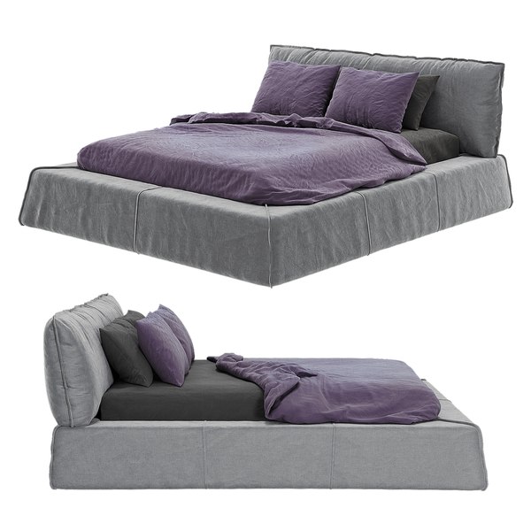 Paris baxter bed model - TurboSquid 1565645