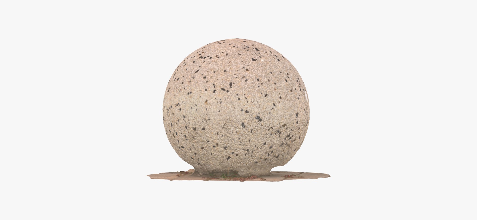 3D Model Concrete Bollard 01 RAW Scan - TurboSquid 1780883