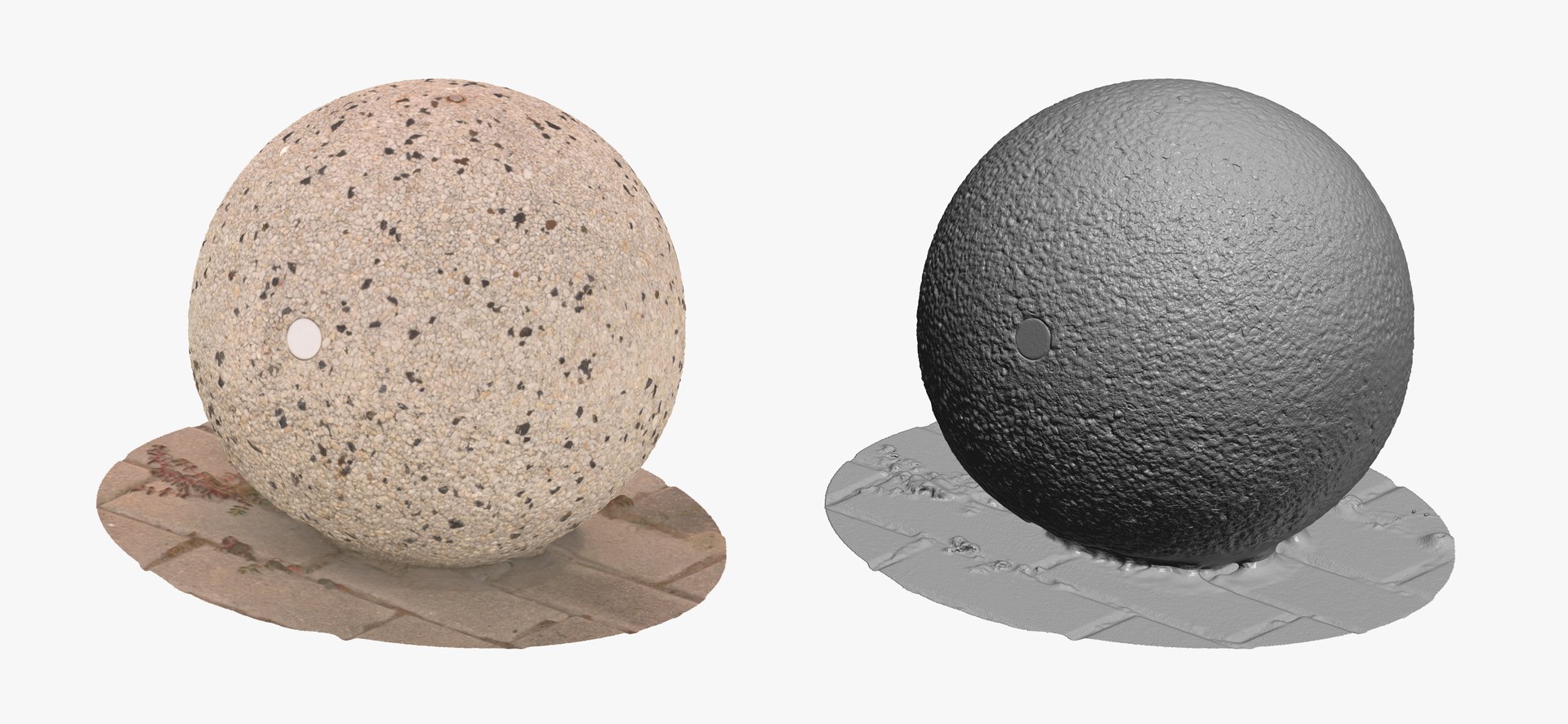 3D Model Concrete Bollard 01 RAW Scan - TurboSquid 1780883