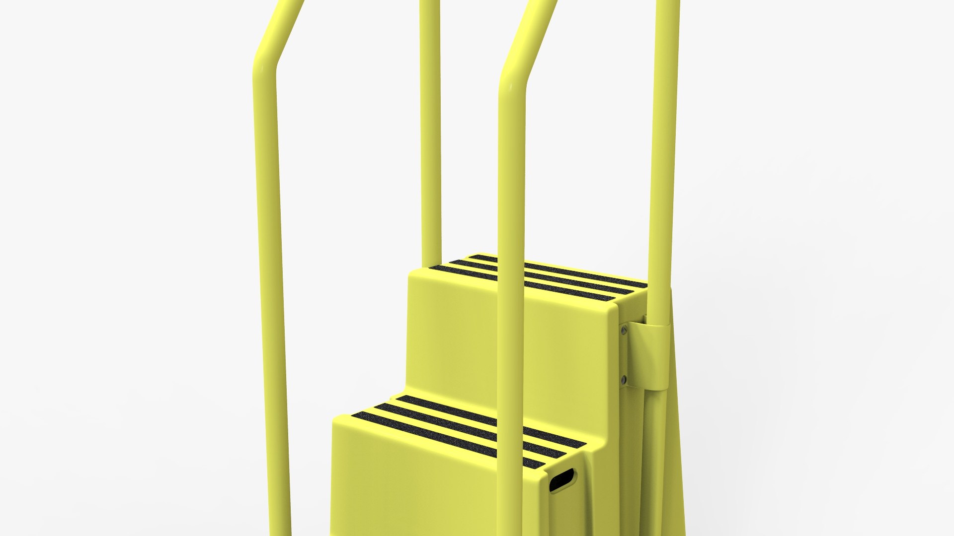 Yellow Step Ladders 3D Model - TurboSquid 1865095