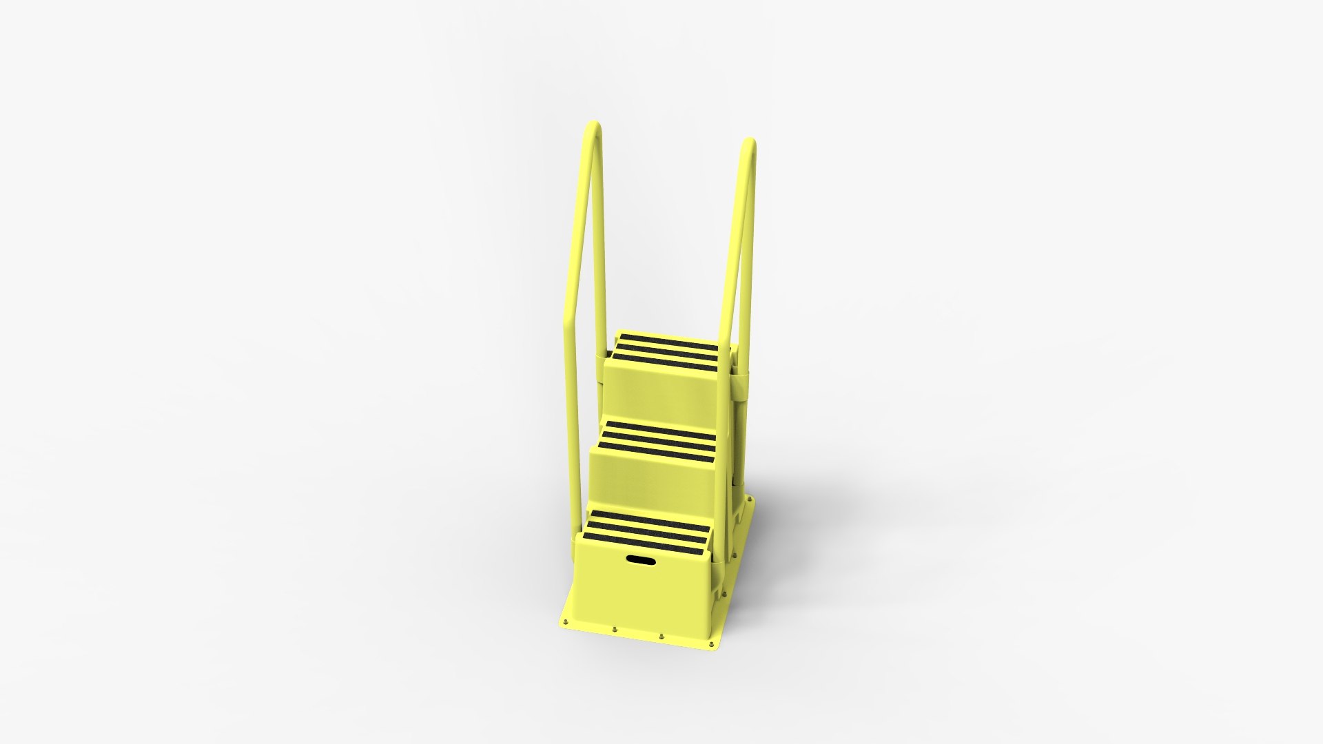 Yellow Step Ladders 3D Model - TurboSquid 1865095