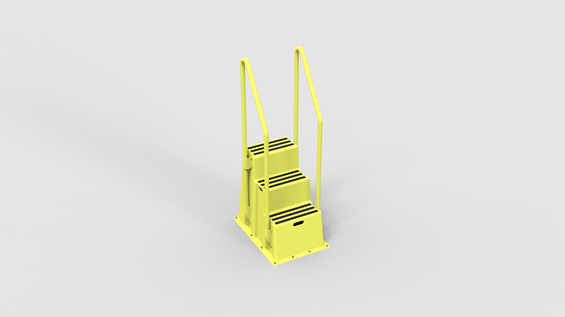 Yellow Step Ladders 3D Model - TurboSquid 1865095