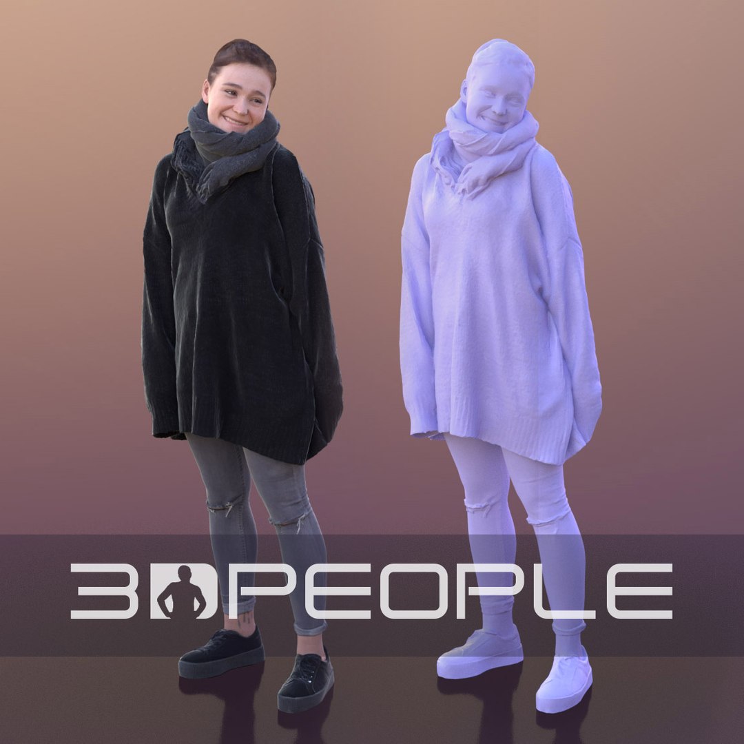 3D scanned people - TurboSquid 1293409