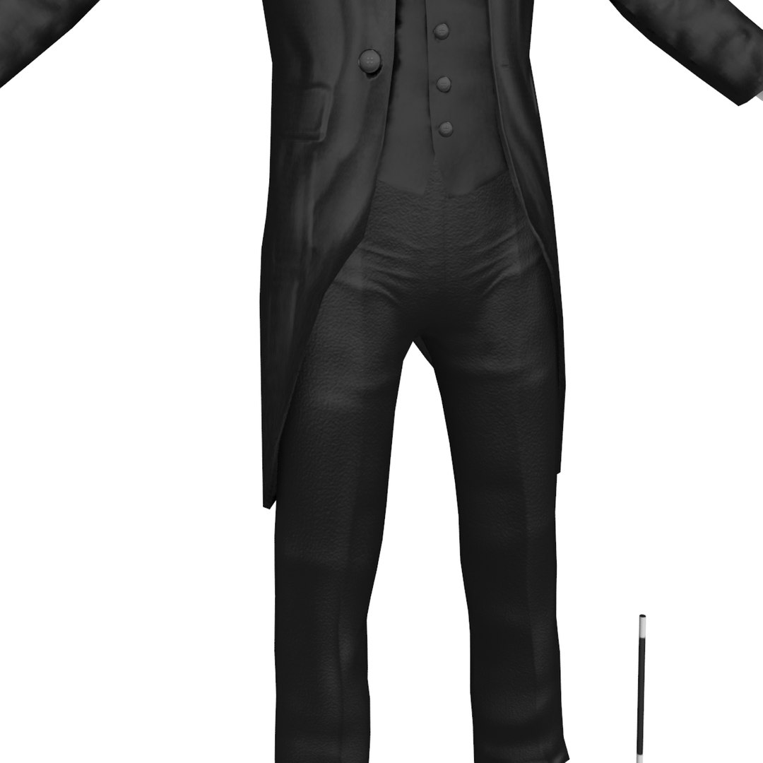Magician Body Head 3D Model - TurboSquid 1313764