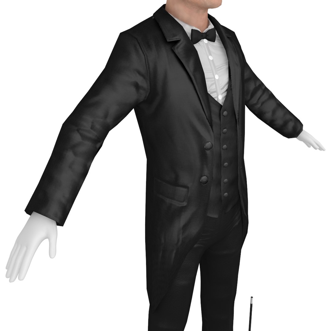 Magician Body Head 3D Model - TurboSquid 1313764