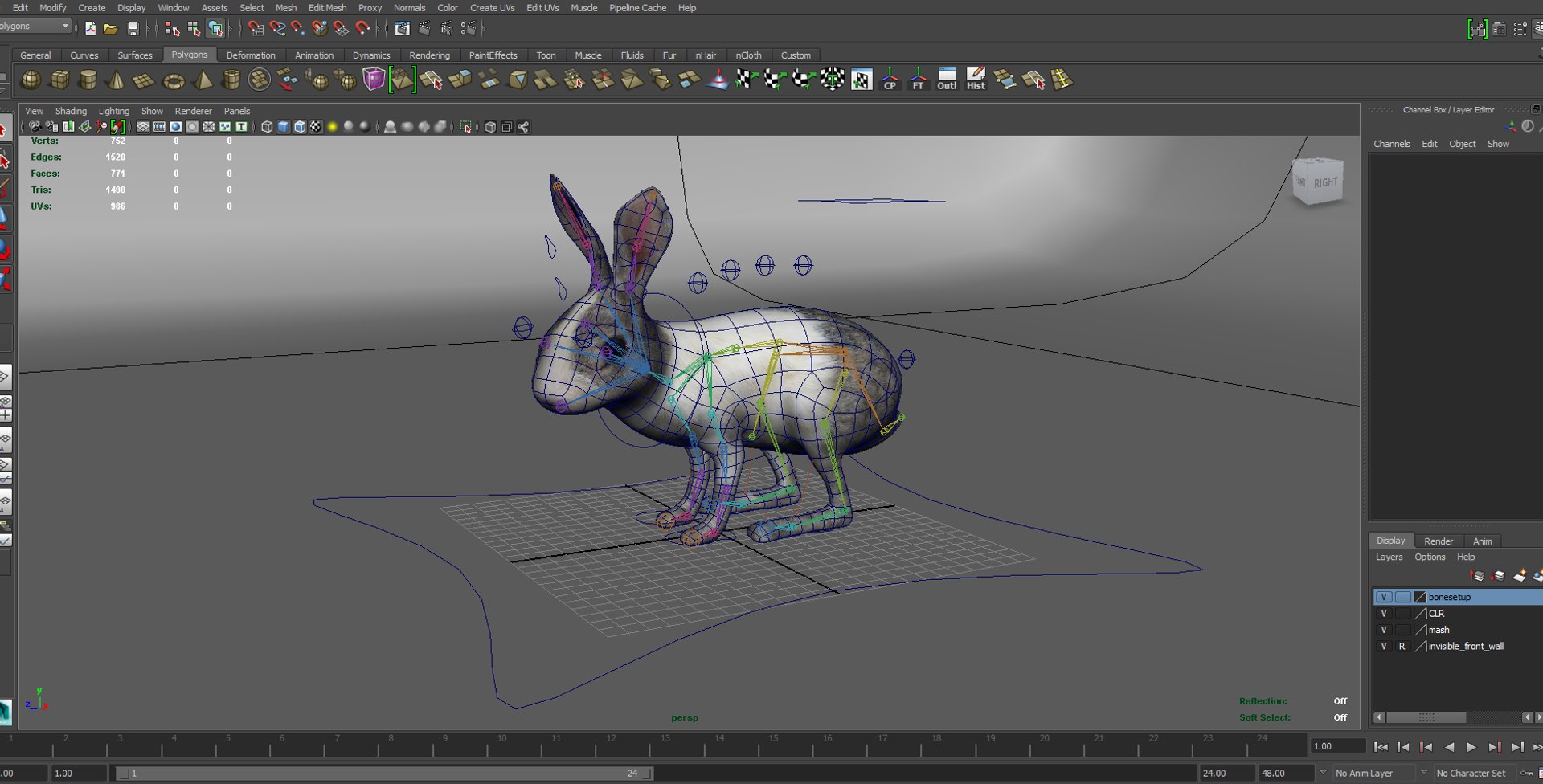 3D rabbit rigged model - TurboSquid 1198737