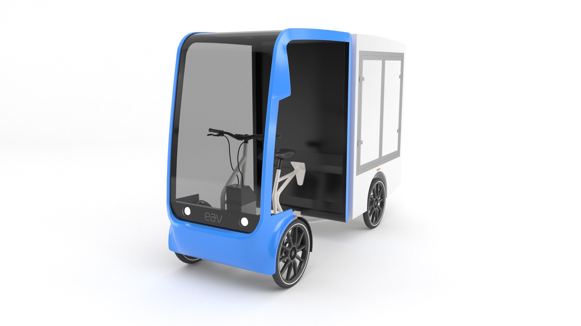 3D EAV 2Cubed Cargo Bike - TurboSquid 1930573