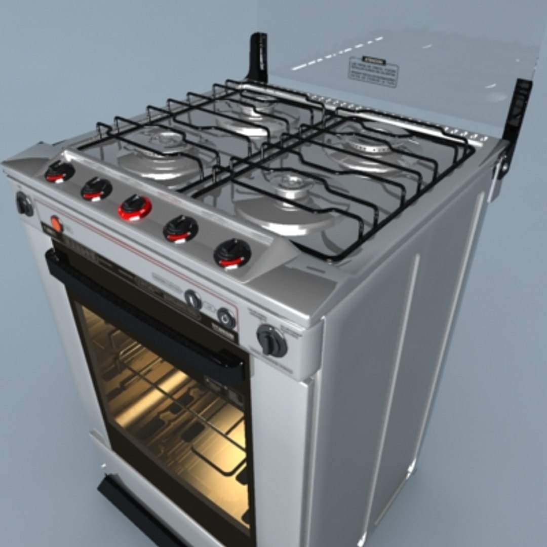 3d Stove Model