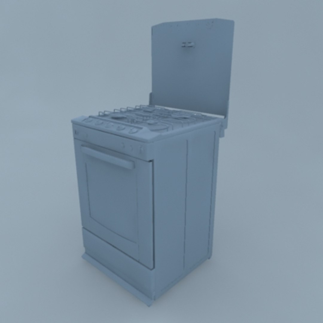3d Stove Model