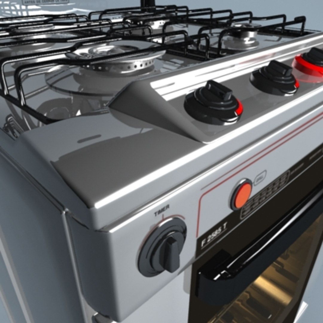 3d Stove Model