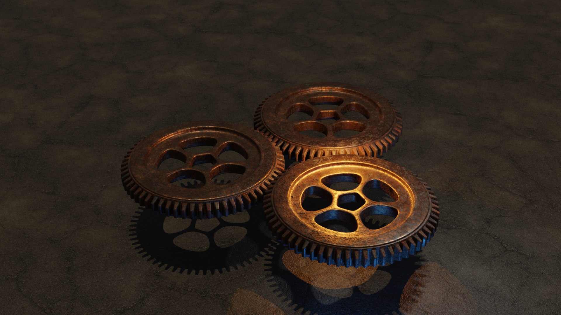 Steampunk Gear 3D Model - TurboSquid 2085199