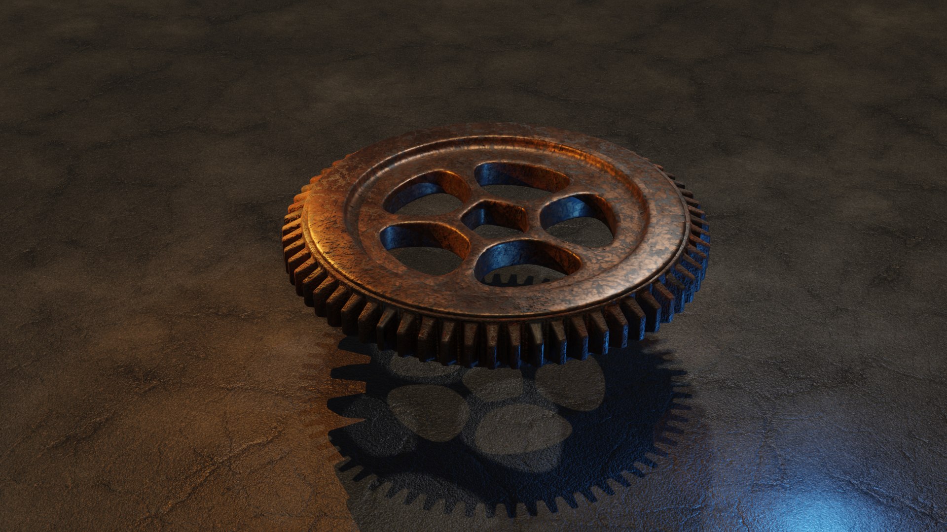 Steampunk Gear 3D Model - TurboSquid 2085199