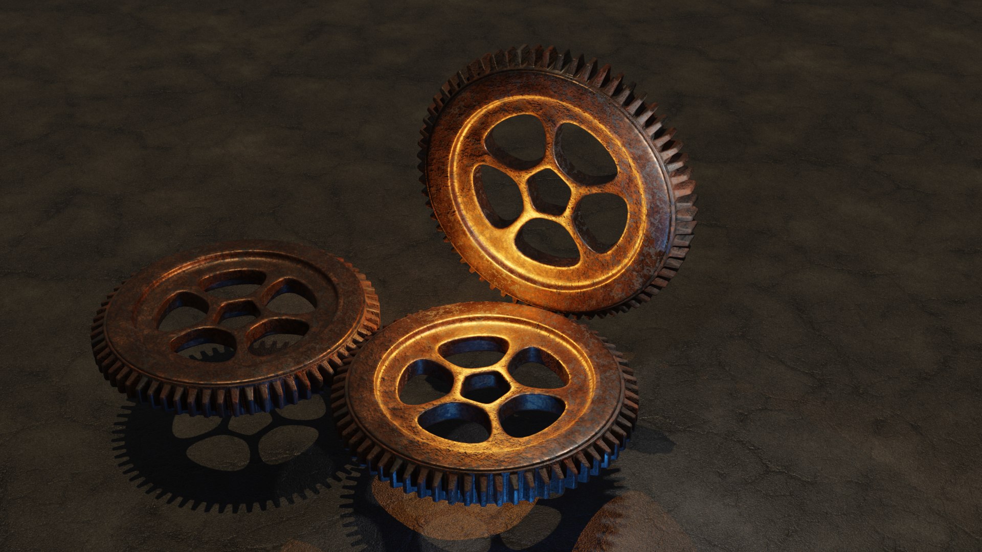 Steampunk Gear 3D Model - TurboSquid 2085199