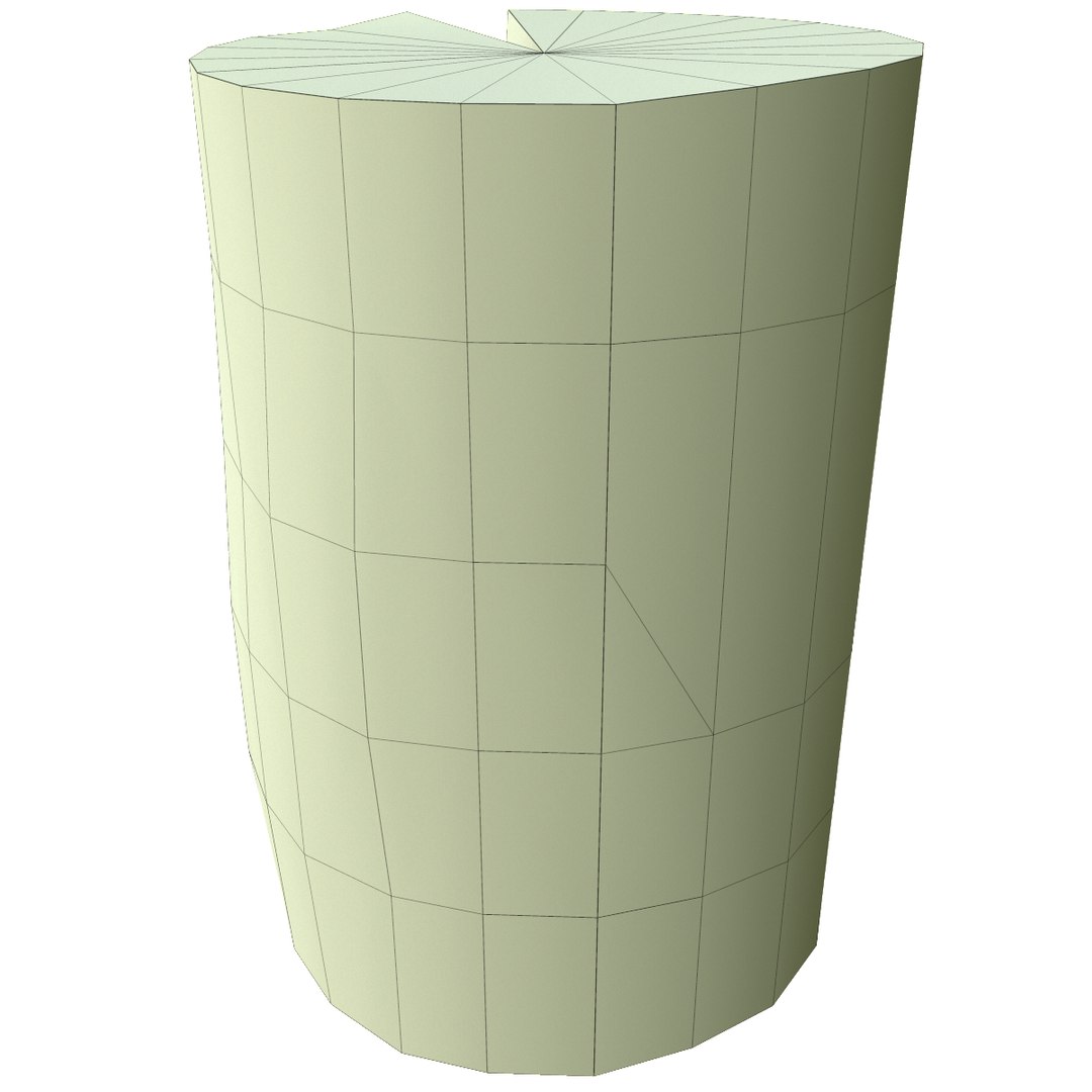 3d Log Photorealistic