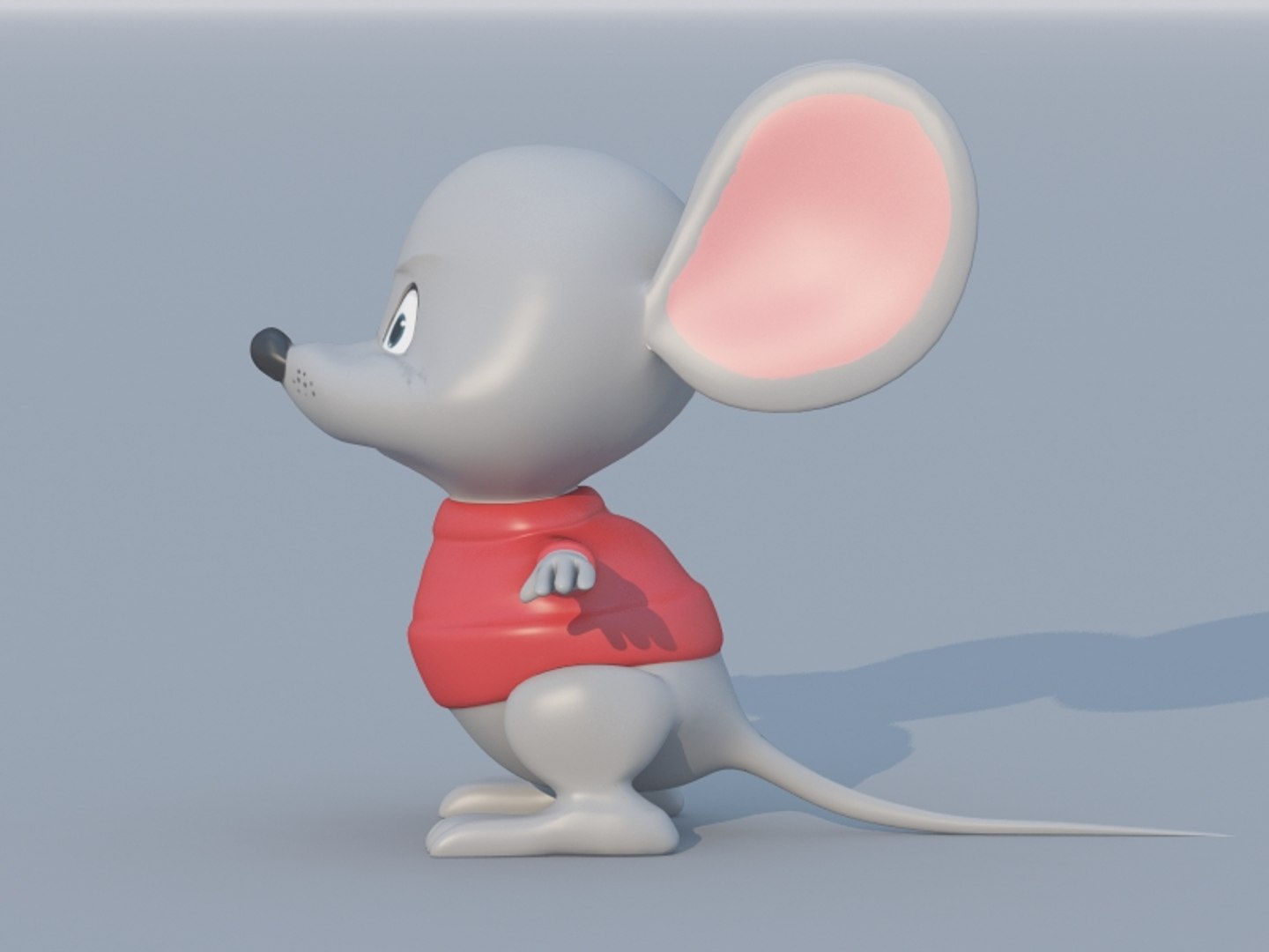 3d Model Cartoon Mouse
