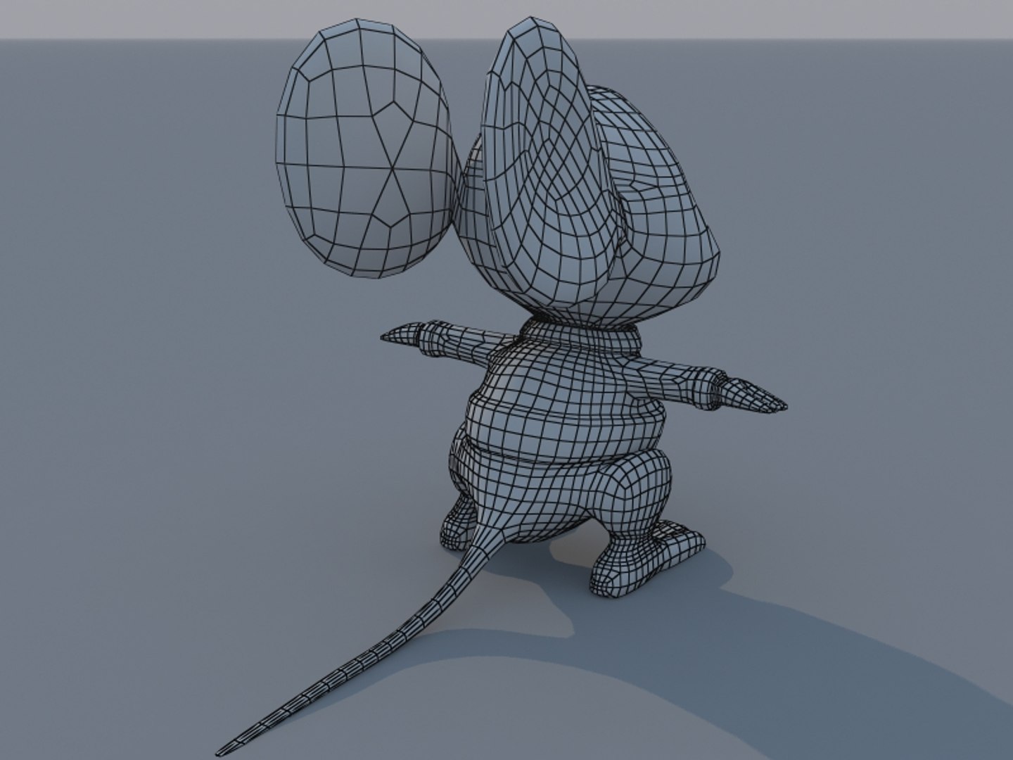 3d Model Cartoon Mouse