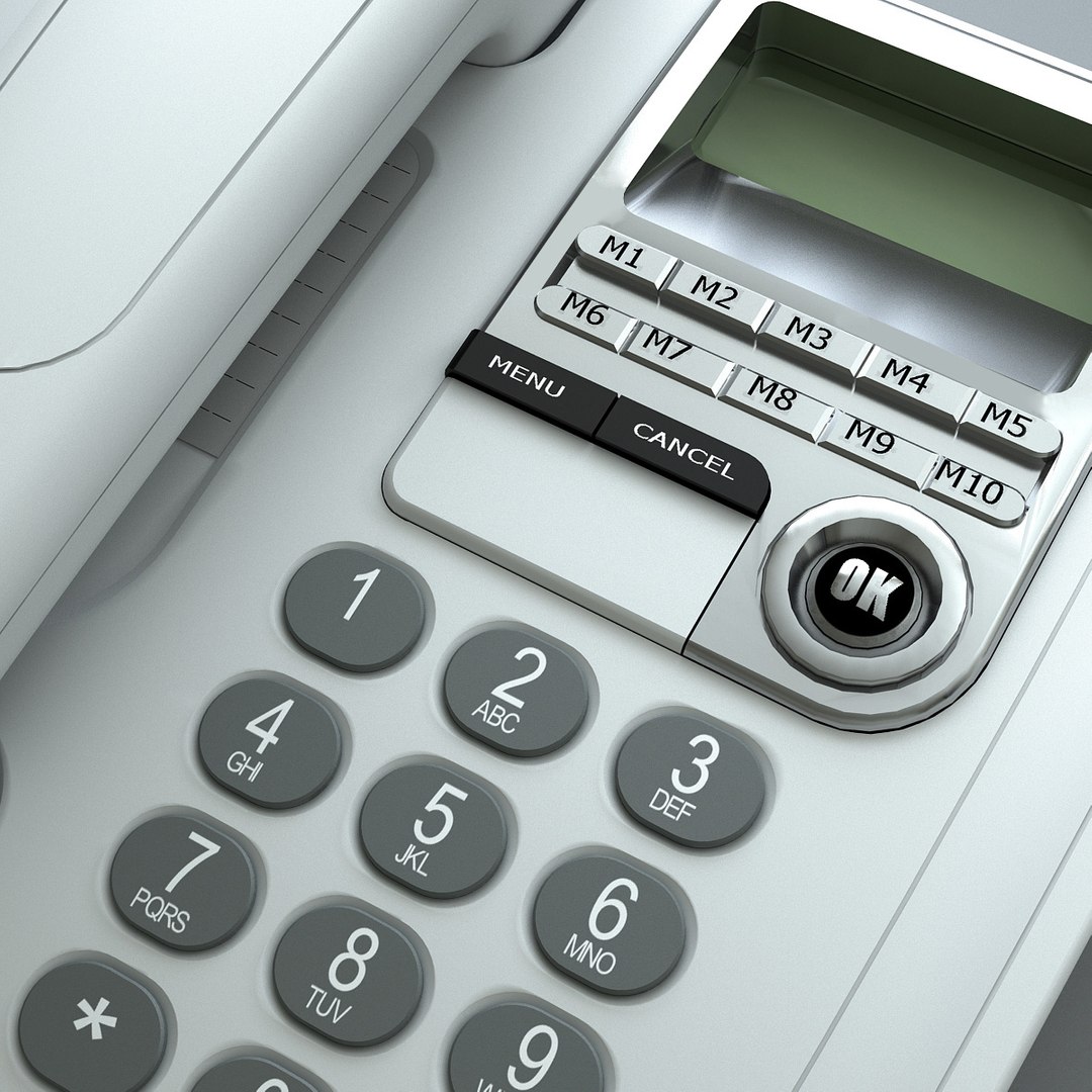 Phone Telephone 3d Model