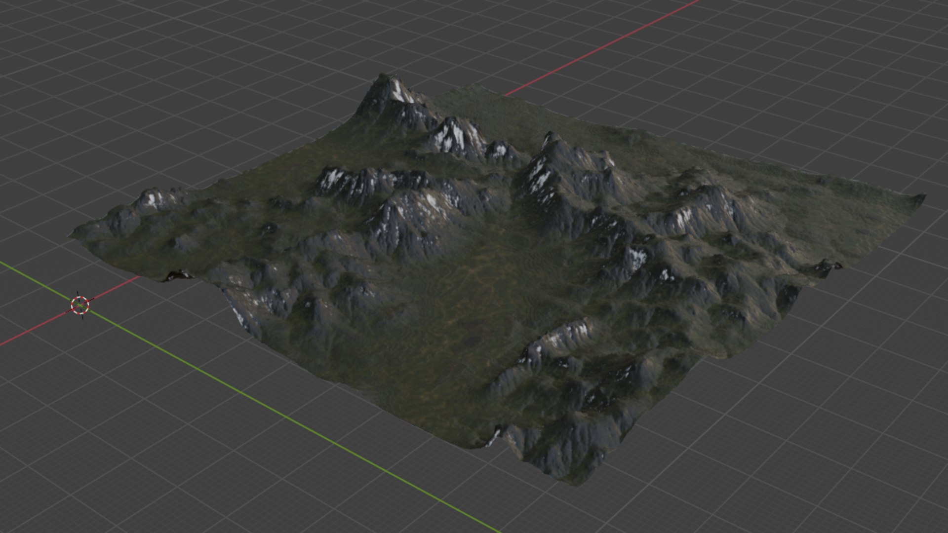 Minecraft Terrain 3 3D Model - TurboSquid 2202737